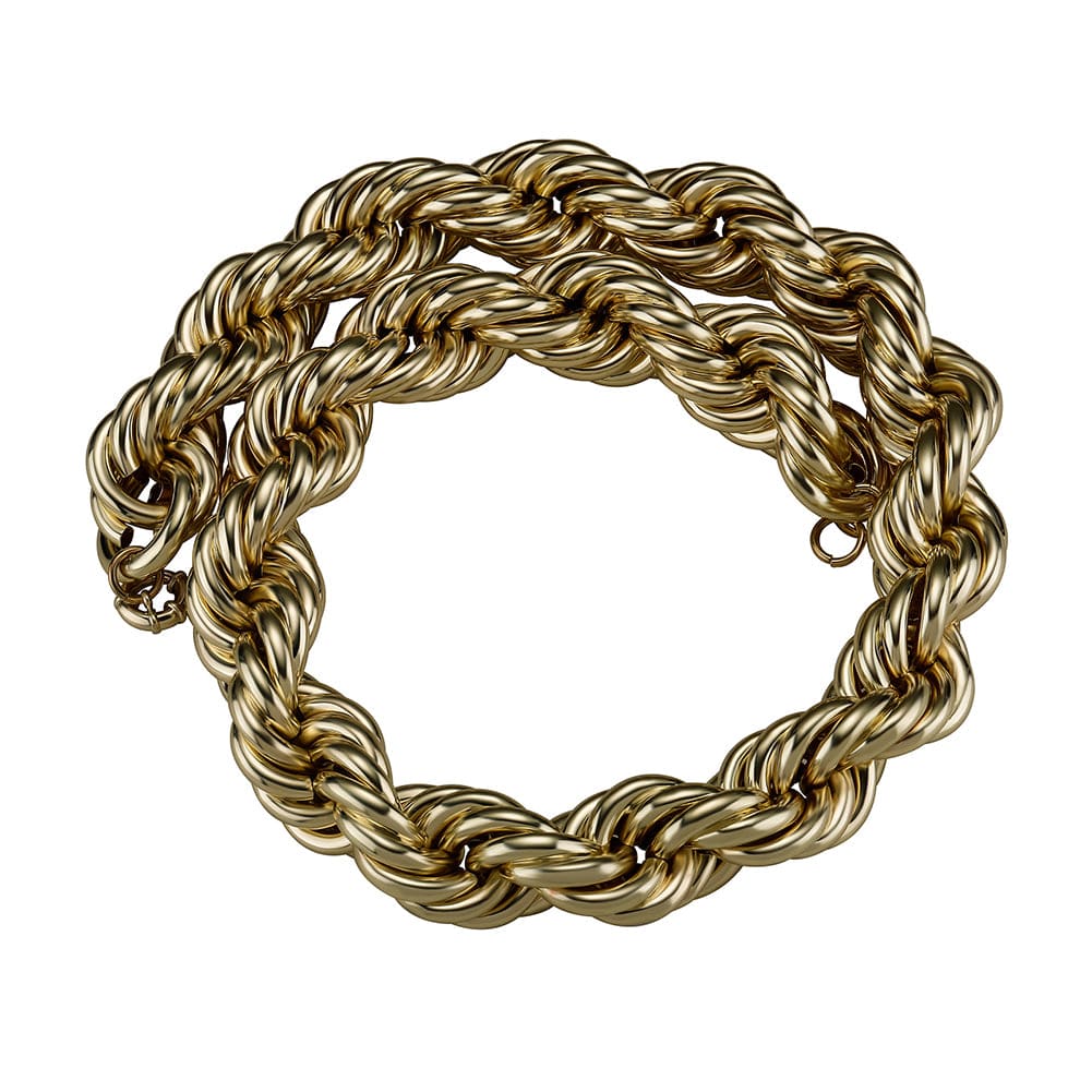30MM Rope Chain – The Gold Supply