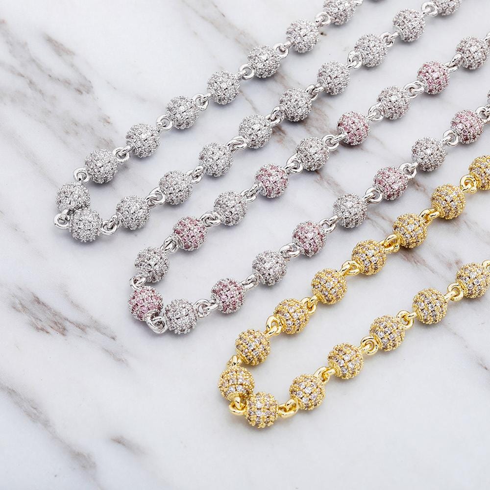 Iced Out Ball Chain – The Gold Supply